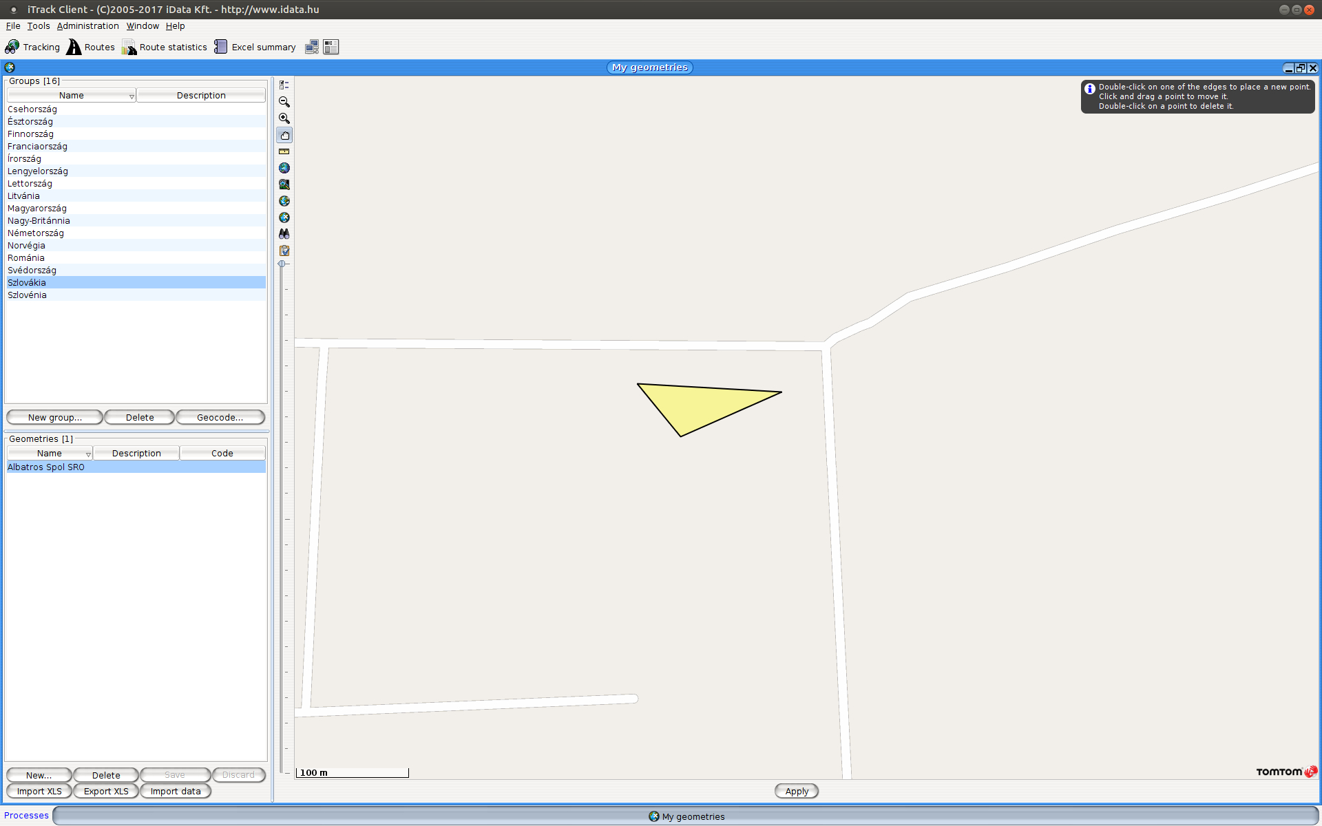 Points of interest, areas